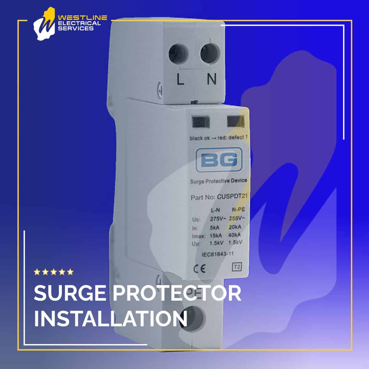 Surge Protector Installations Perth, WA | $0 Call Out Fee | Westline